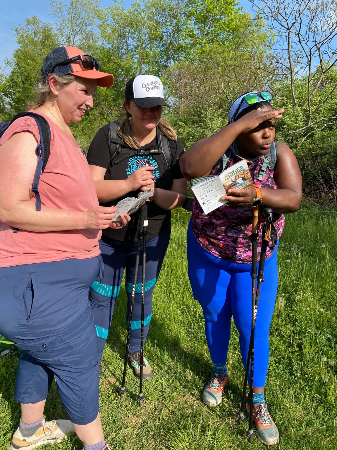 Kara Richardson Whitely, Arwen Turner, and Mirna Valerio use the Come ...